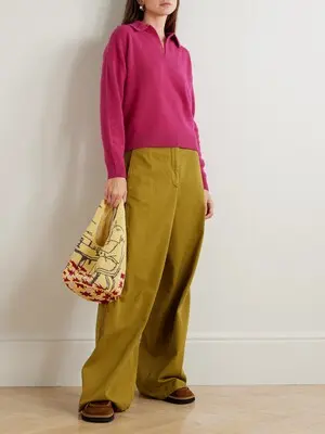 THE ELDER STATESMAN Cashmere Sweater - Pink