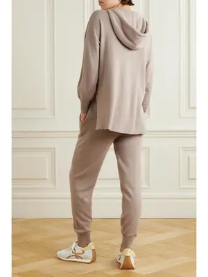 ALLUDE Cashmere Hoodie And Track Pants Set - Neutrals