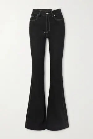 Alexander McQueen High-rise Flared Jeans