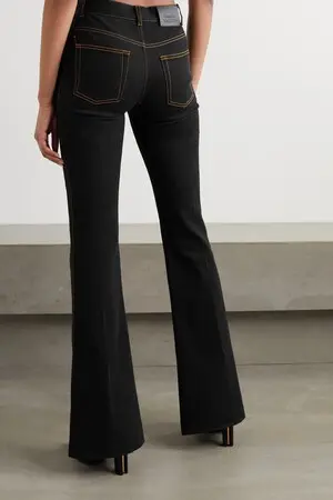 Alexander McQueen High-rise Flared Jeans