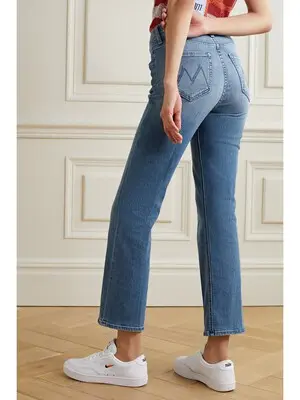 MOTHER The Tripper High-rise Straight-leg Jeans