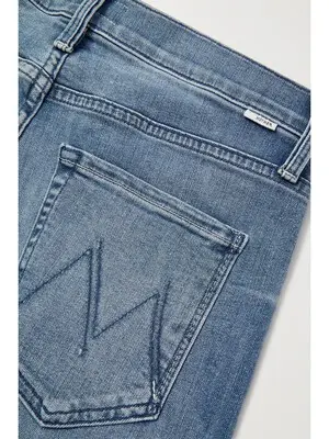 MOTHER The Tripper High-rise Straight-leg Jeans
