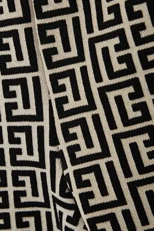 Balmain Jacquard-knit Wool-blend Bike Shorts