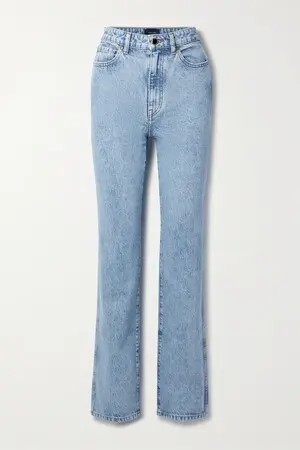Khaite Danielle High-rise Straight-leg Jeans