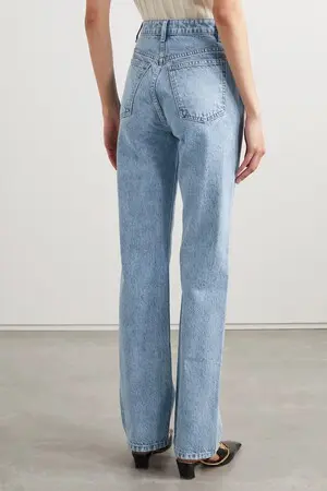 Khaite Danielle High-rise Straight-leg Jeans