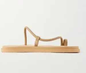 EMME PARSONS Bari Leather Sandals Beige