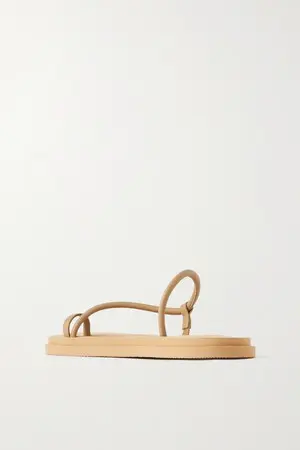 EMME PARSONS Bari Pool Leather Sandals - Neutrals