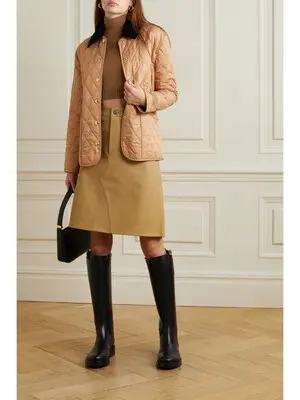 Burberry Quilted Shell Jacket - Brown