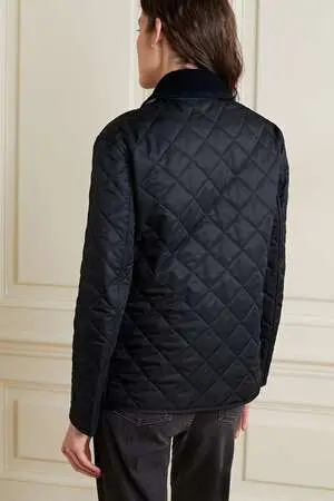Burberry Quilted Shell Jacket - Navy