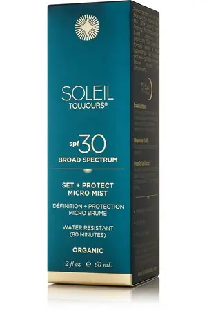 SOLEIL TOUJOURS Net Sustain Spf30 Organic Set + Protect Micro Mist, 59ml