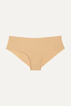 La Perla Up Date Seamless Stretch-jersey Briefs - Neutrals