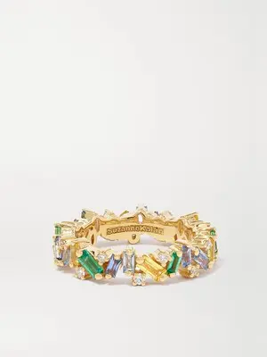 SUZANNE KALAN 18-karat Multi-stone Ring - Gold