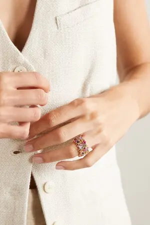 SUZANNE KALAN 18-karat Sapphire Ring