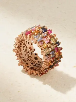 SUZANNE KALAN 18-karat Sapphire Ring - Gold