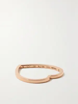REPOSSI Repossi Antifer Hearts 18-karat Rose Gold Ring Gold