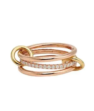 SPINELLI KILCOLLIN Sonny Set Of Three Rings - Gold