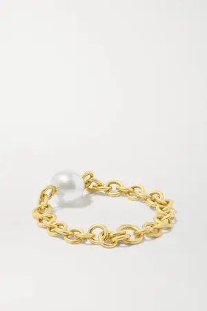 SPINELLI KILCOLLIN Gravity 18-karat Pearl Ring