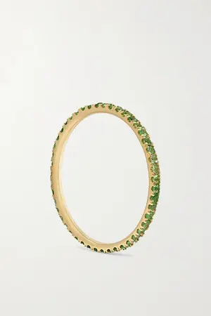 Ileana Makri Thread 18-karat Tsavorite Ring - Gold