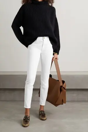 FRAME Le High Skinny Jeans