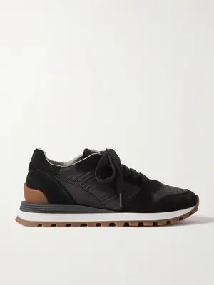 Brunello Cucinelli Bead-embellished Sneakers