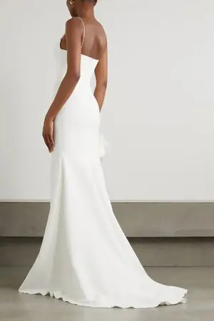 Alex Perry Eliza Satin-crepe Gown