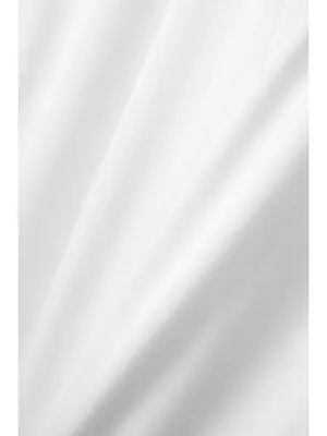 Galvan Satin Flared Trousers - White