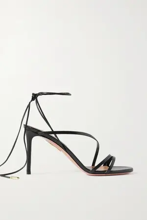 AQUAZZURA Carnal 85 Leather Sandals