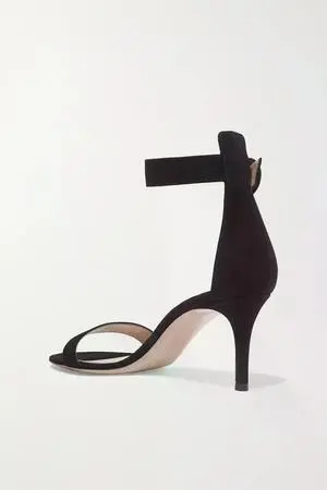GIANVITO ROSSI Portofino 70 Suede Sandals