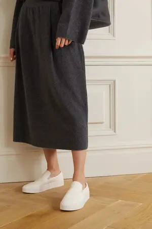 THE ROW Marie H Canvas Slip-on Sneakers