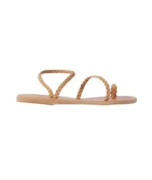 ANCIENT GREEK SANDALS Eleftheria Braided Leather Sandals - Neutrals
