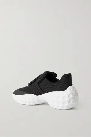 ROGER VIVIER Viv Run Sneakers - Black