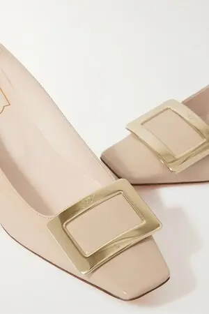 ROGER VIVIER Belle Vivier 45 Patent-leather Pumps - Pink