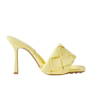 Bottega Veneta Lido Intrecciato Leather Mules