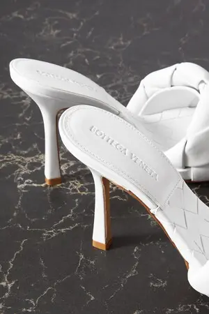 Bottega Veneta Lido Intrecciato Leather Mules