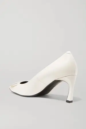 ROGER VIVIER Belle Vivier Trompette Leather Pumps