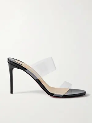 CHRISTIAN LOUBOUTIN Just Nothing 85 Mules - Black