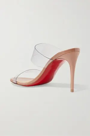 CHRISTIAN LOUBOUTIN Just Nothing 85 Mules - Neutrals