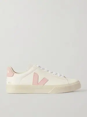 VEJA Campo Textured-leather Sneakers