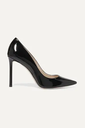 JIMMY CHOO Romy 100 Patent-leather Pumps