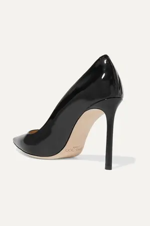 JIMMY CHOO Romy 100 Patent-leather Pumps