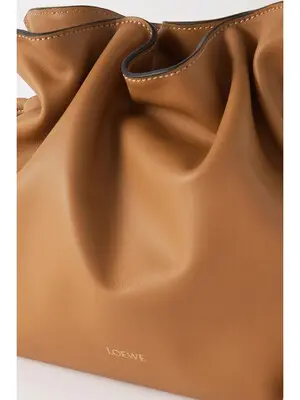 Loewe Flamenco Leather Bag - Brown