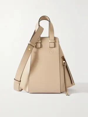 Loewe Hammock Small Textured-leather Shoulder Bag