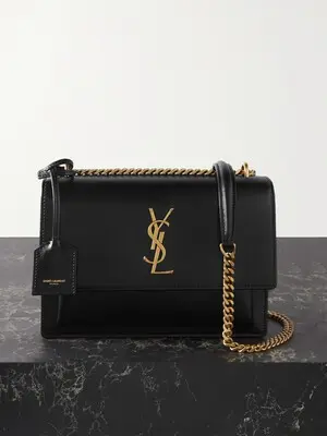 Saint Laurent Sunset Medium Shoulder Bag - Black