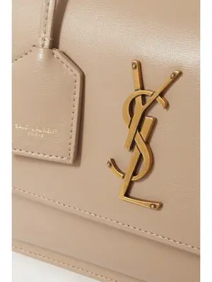 Saint Laurent Sunset Medium Shoulder Bag - Neutrals
