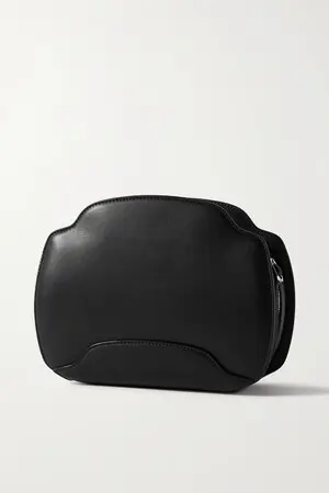 Loro Piana Sesia Leather Shoulder Bag
