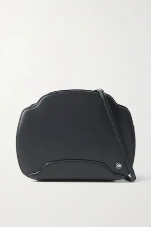 Loro Piana Sesia Leather Shoulder Bag