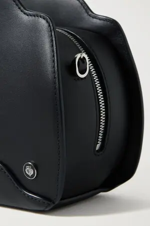 Loro Piana Sesia Leather Shoulder Bag