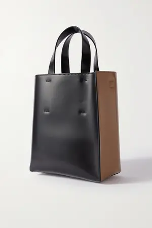 Marni Museo Mini Color-block Leather Tote