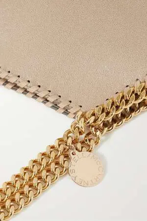 Stella McCartney Falabella Medium Shoulder Bag Beige