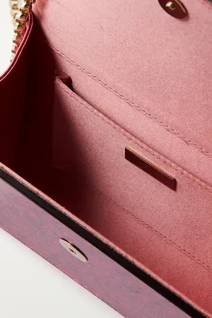 JIMMY CHOO Candy Glittered Acrylic Clutch